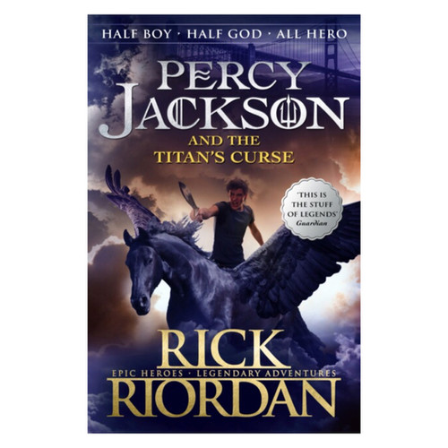Percy Jackson & The Titan's Curse - Rick Riordan | Moon Lane Ink