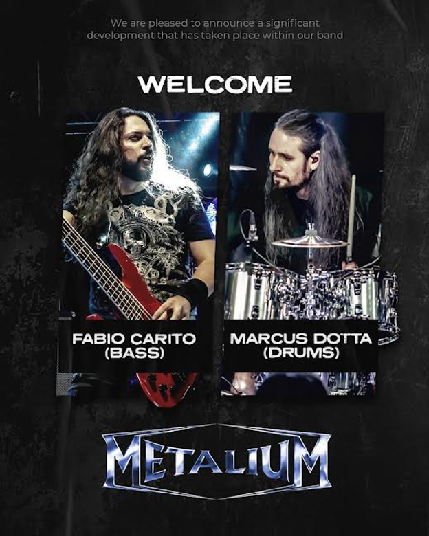 Metalium: grupo anuncia os brasileiros Fabio Carito e Marcus Dotta como ...