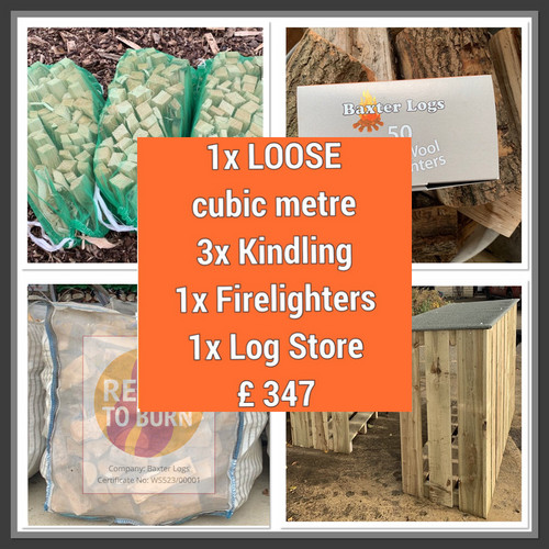 Log Burner Starter Bundle | Baxter Logs