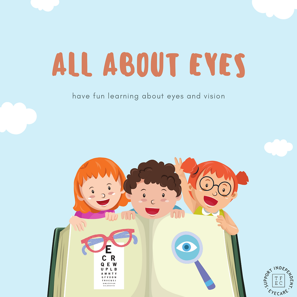 All About Your Eyes -- For Kids