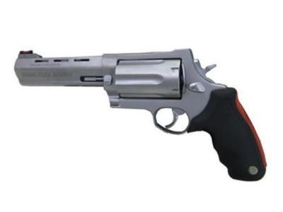 Taurus 513 Raging Judge Ultra-Lite 410/45LC 3" 7rd Rubber Grip SS ...