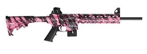 Smith & Wesson M&P 15 Semi-automatic AR 22LR 16" Pink Fixed 6 Position ...