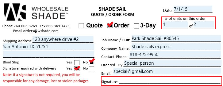 How To Order | Wholesale Shade