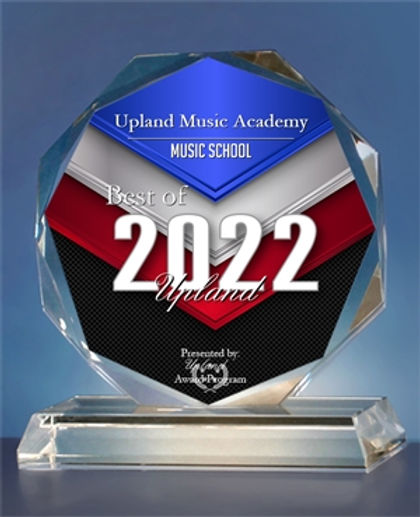 Winners of Upland's Best Music School 2022.