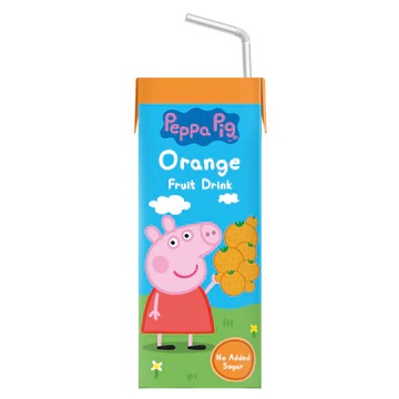 Peppa Pig Orange No Added Sugar Fruit Tetra Drink 200ml | namlow