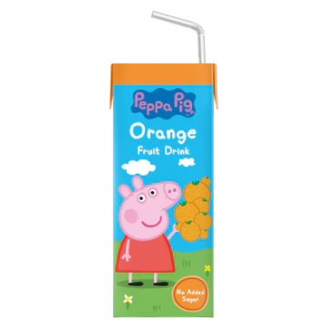 Peppa Pig Orange No Added Sugar Fruit Tetra Drink 200ml | Namlow