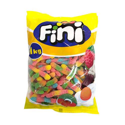 Fini Fizzy Worms 1kg | Namlow