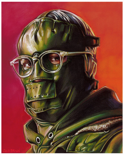 Original Paul Dano Riddler 8" x 10" Illustration | ZJB ART