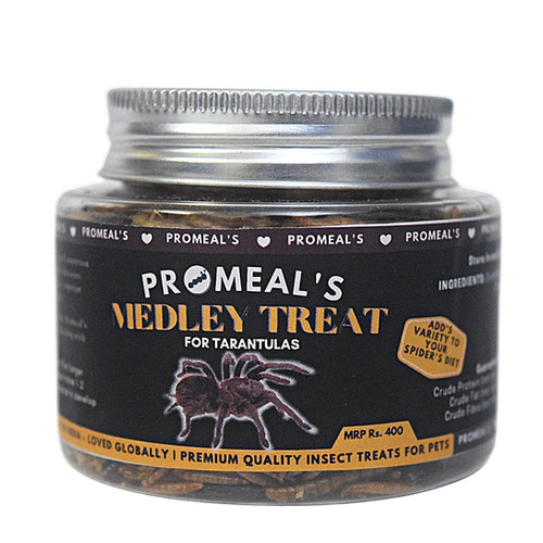 Medley Treat Insect Mix for Tarantula Spiders | Promeal