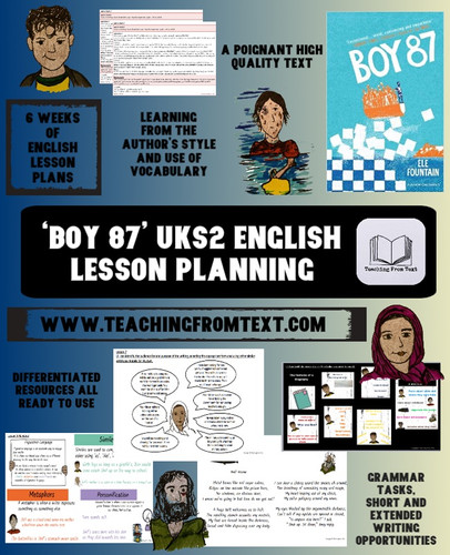 Boy 87 Free English Planning | Teaching From Text