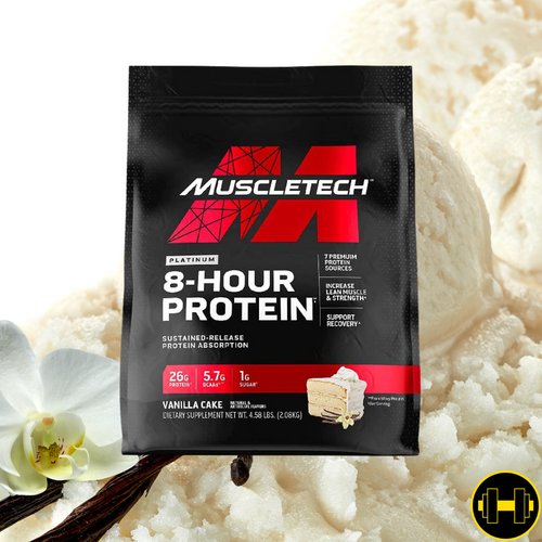 MUSCLETECH PLATINUM 8-HOUR PROTEIN | High Nutrition Store