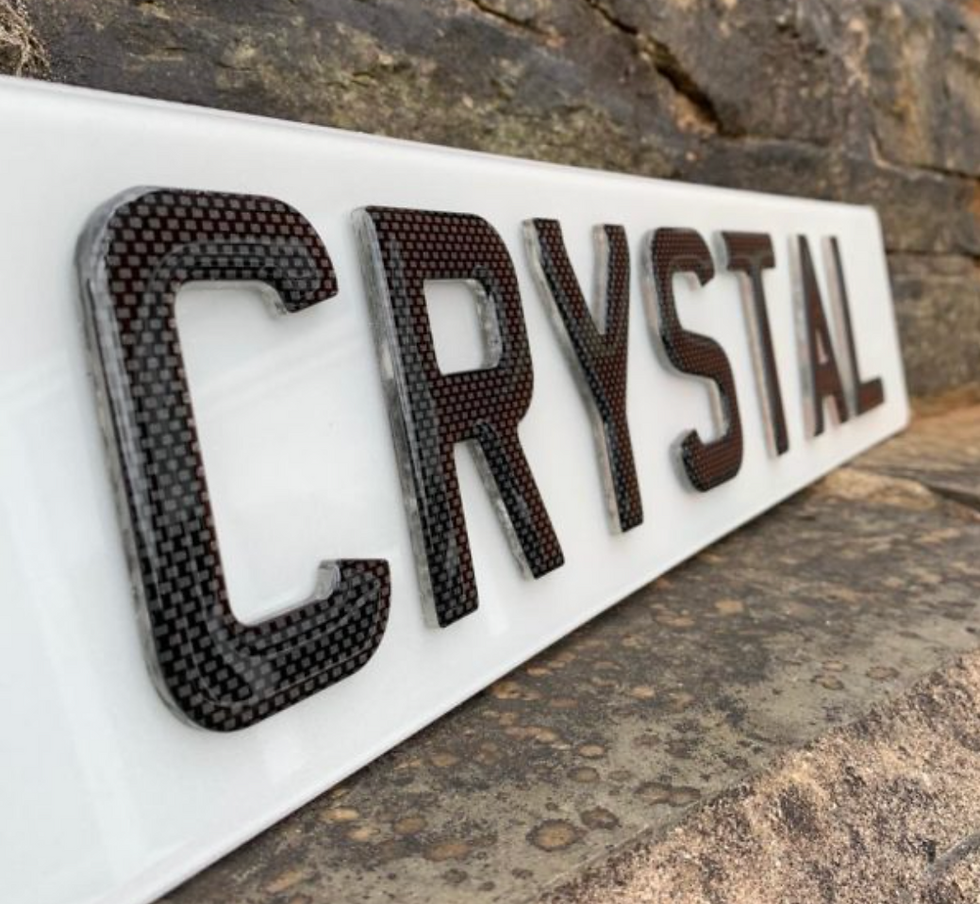 3D CARBON KRYSTAL PLATES | Plate Builder
