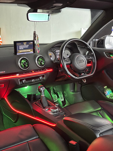 Audi 8V A3/S3/RS3 Factory Retrofit Ambient Lights (2013-2018)