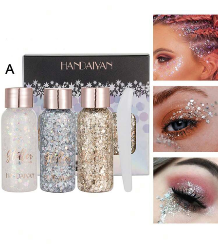 Handaiyan 3pc chunky glitter set | website