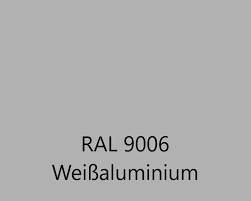 RAL 9006 MATT WEIßALUMINIUM Pulverlack AS | MOTEC-Pulverlacke