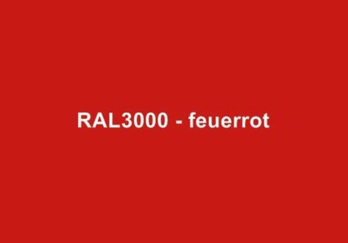 RAL 3000 Feuerrot Pulverlack | MOTEC-Pulverlacke