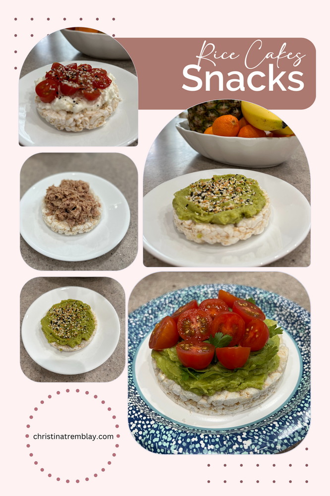 3 Rice Cake Snack Ideas