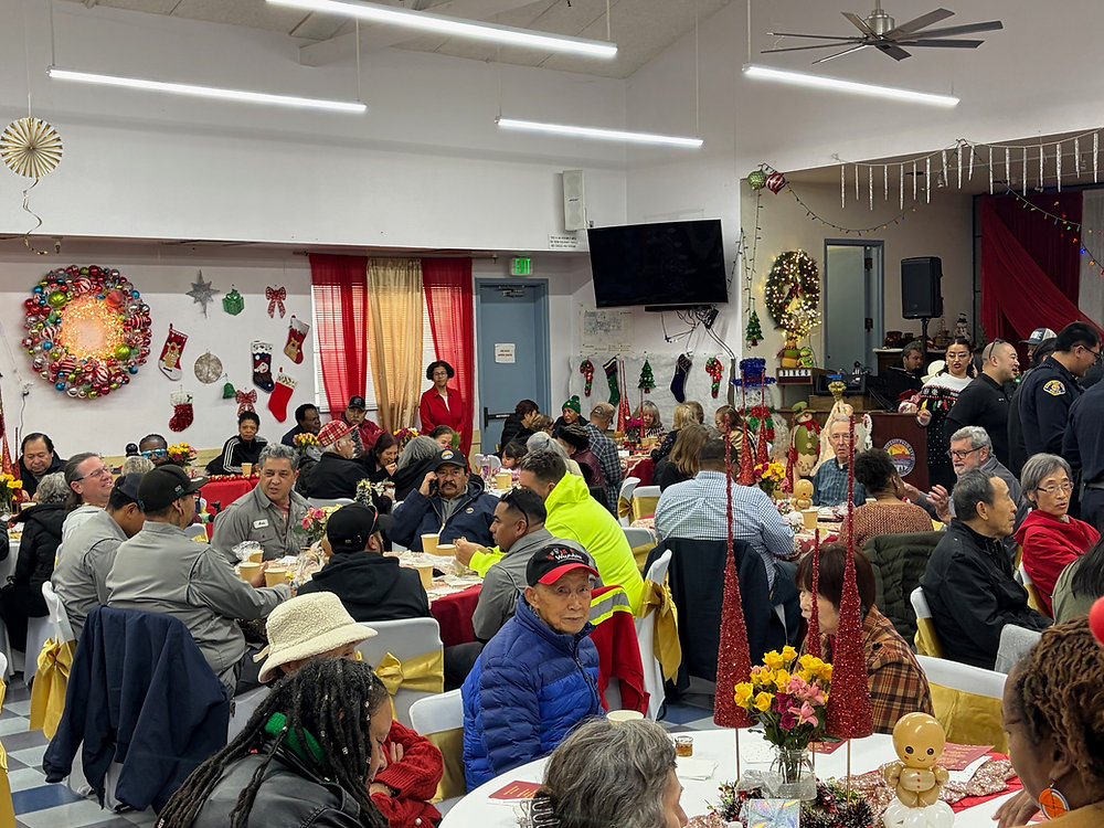 East Palo Alto Police Department honors seniors with an annual holiday ...