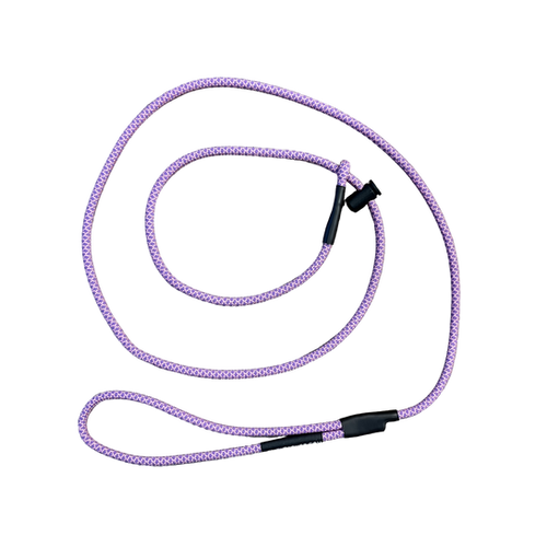 Lavender and Pink Diamond Slip Leash | SlipLeashes.com