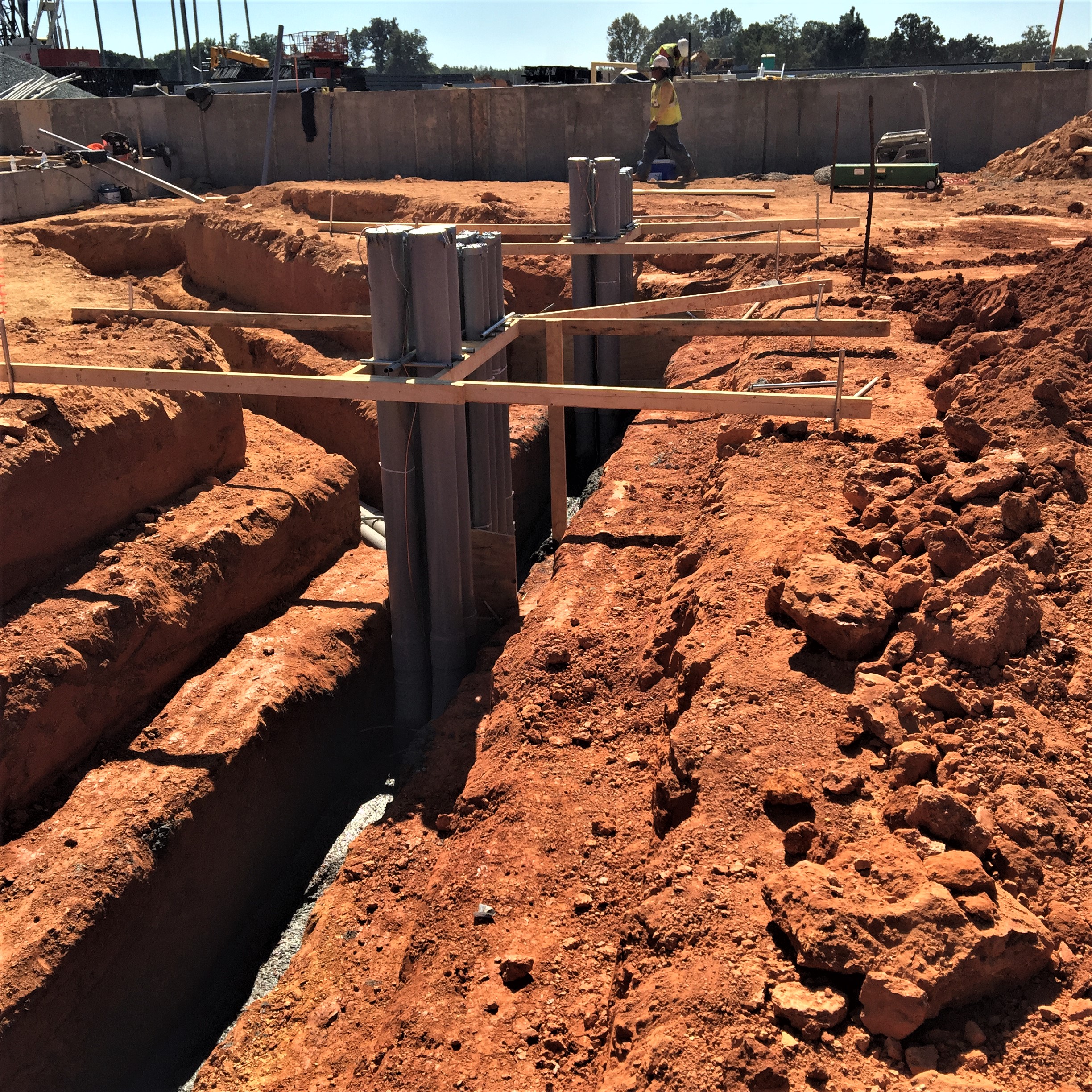 Underground Utility Installation, Duct Banks, Vaults, Manhole Conduit