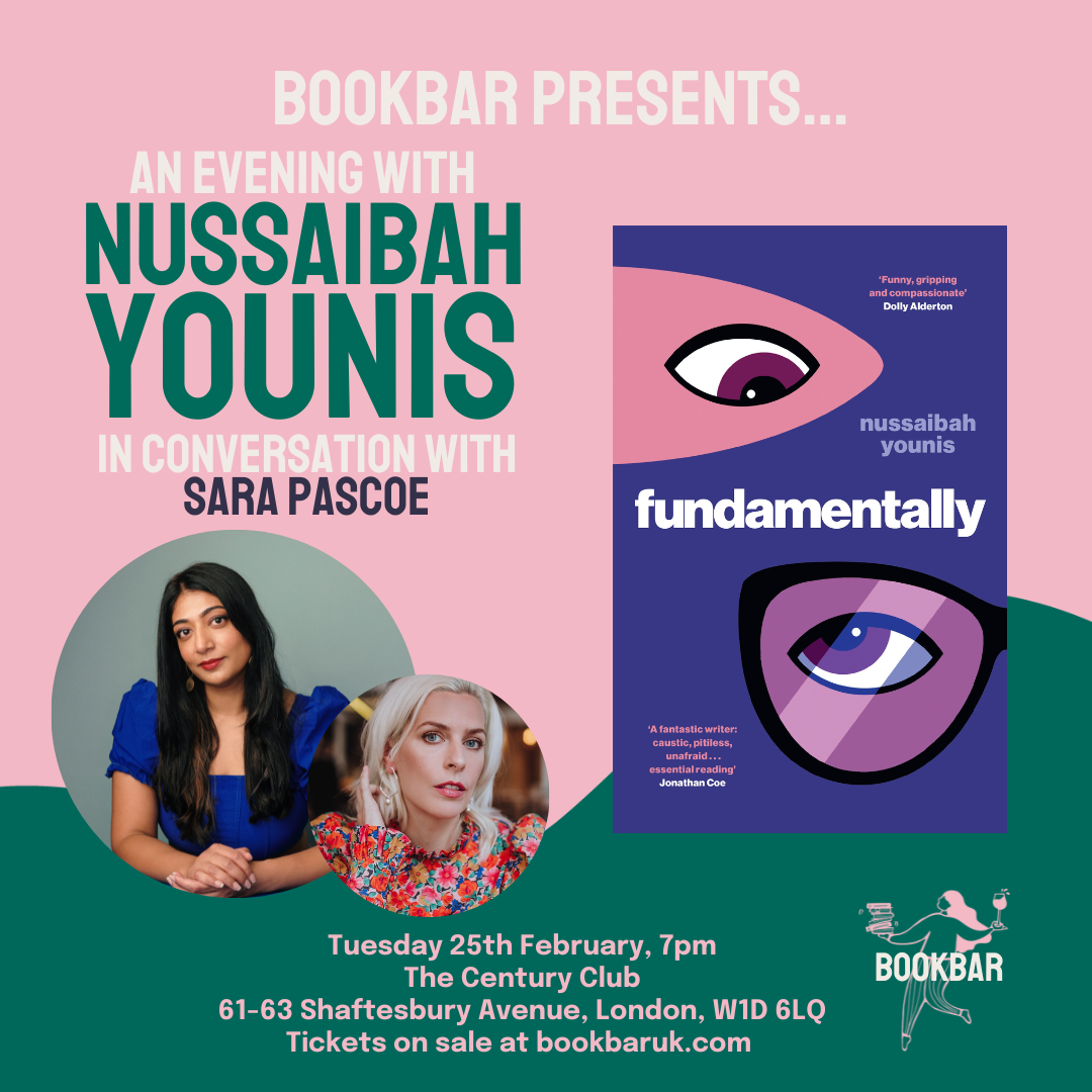 BookBar Presents... Nussaibah Younis in conversation with Sara Pascoe | BookBar