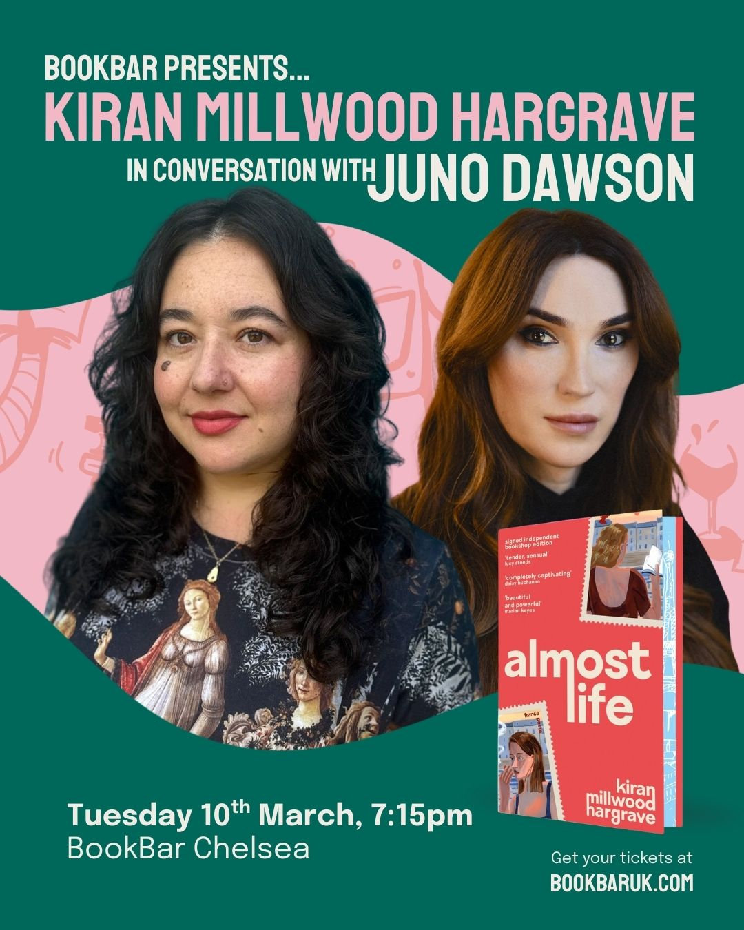 BookBar Presents... Kiran Millwood Hargrave and June Dawson | BookBar