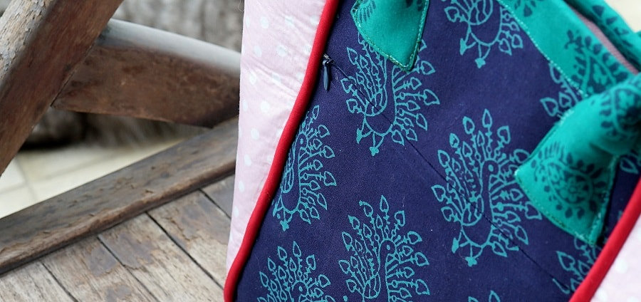 How to Add Invisible Zippered Pocket to a Bag Pattern