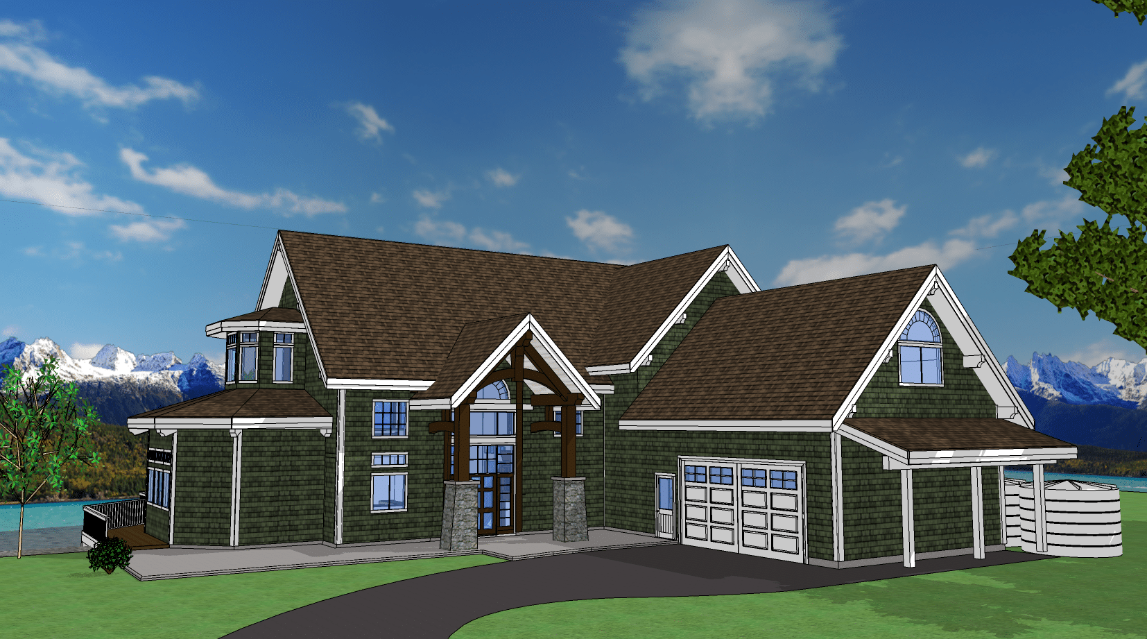 Barrow Bluff | Arrow Timber Framing