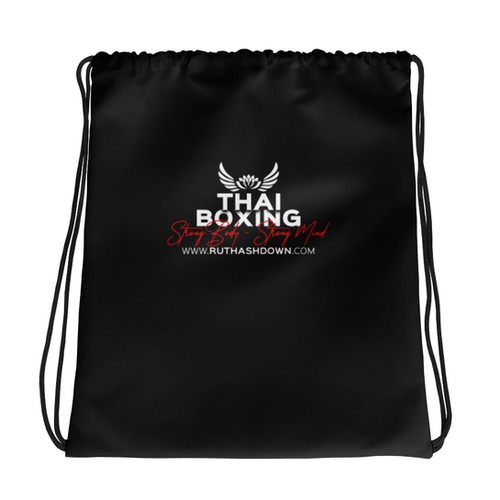 Drawstring Bag : Thai Boxing | Ruth Ashdown