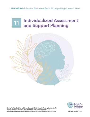 Guiding Principle 11: Individualized Assessment and Support Planning ...