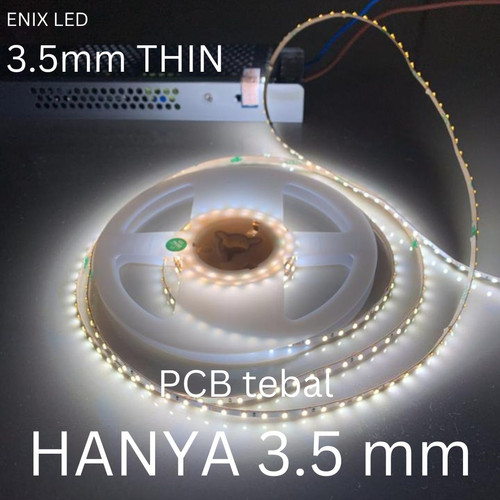 ENIX LED Strip PCB Tipis 3.5 mm Thin DC24V 6500K 140 leds per meter ...