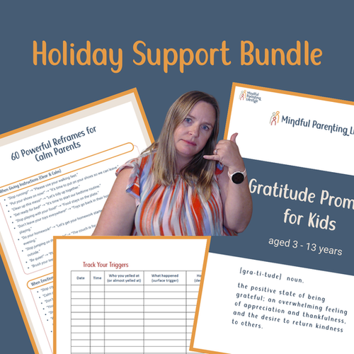 Holiday Support Bundle | Mindful Parenting Lifestyle