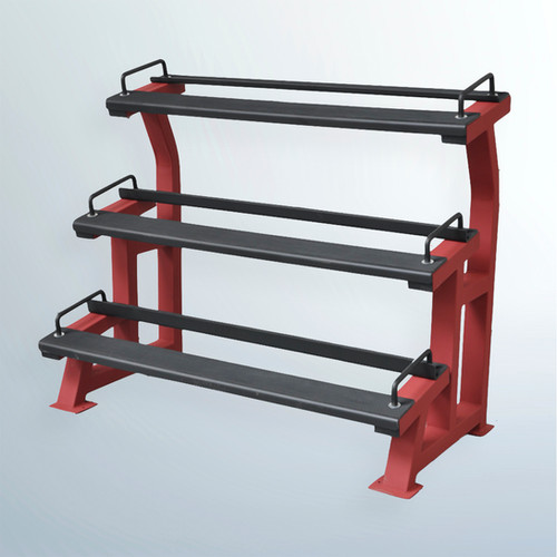 eSPORT LIGHT COMMERCIAL SAFETY DUMBBELL STORAGE RACK IN RED | eSport ...