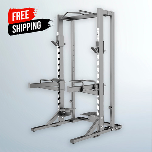eSPORT / DHZ SUPER SQUAT 1⁄2 RACK | eSport Fitness 1