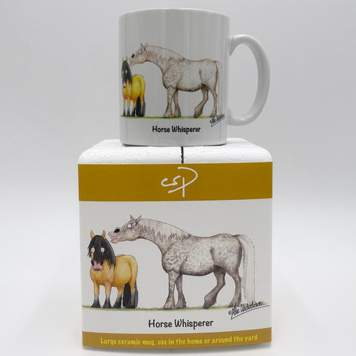 'Horse Whisperer' horse mug by Alex Underdown | Equine Express Ltd