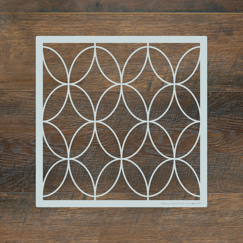 Mirrored Ovals Recipe Template | website