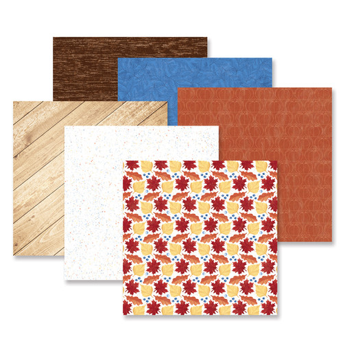 Autumn Harvest Paper Pack (12/pk) | website