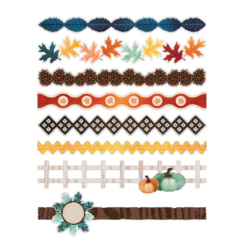 Golden Harvest Layered Border Embellishments | website