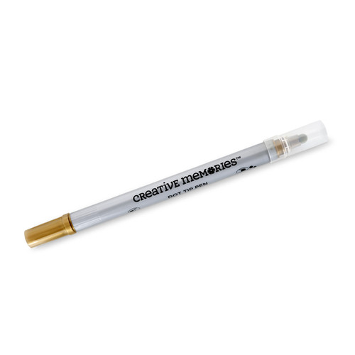 Gold Metallic Dot Tip Pen | website
