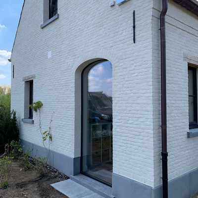 Gevel kaleien in Lille of verder? Gekaleide gevel door Glenn Vansant