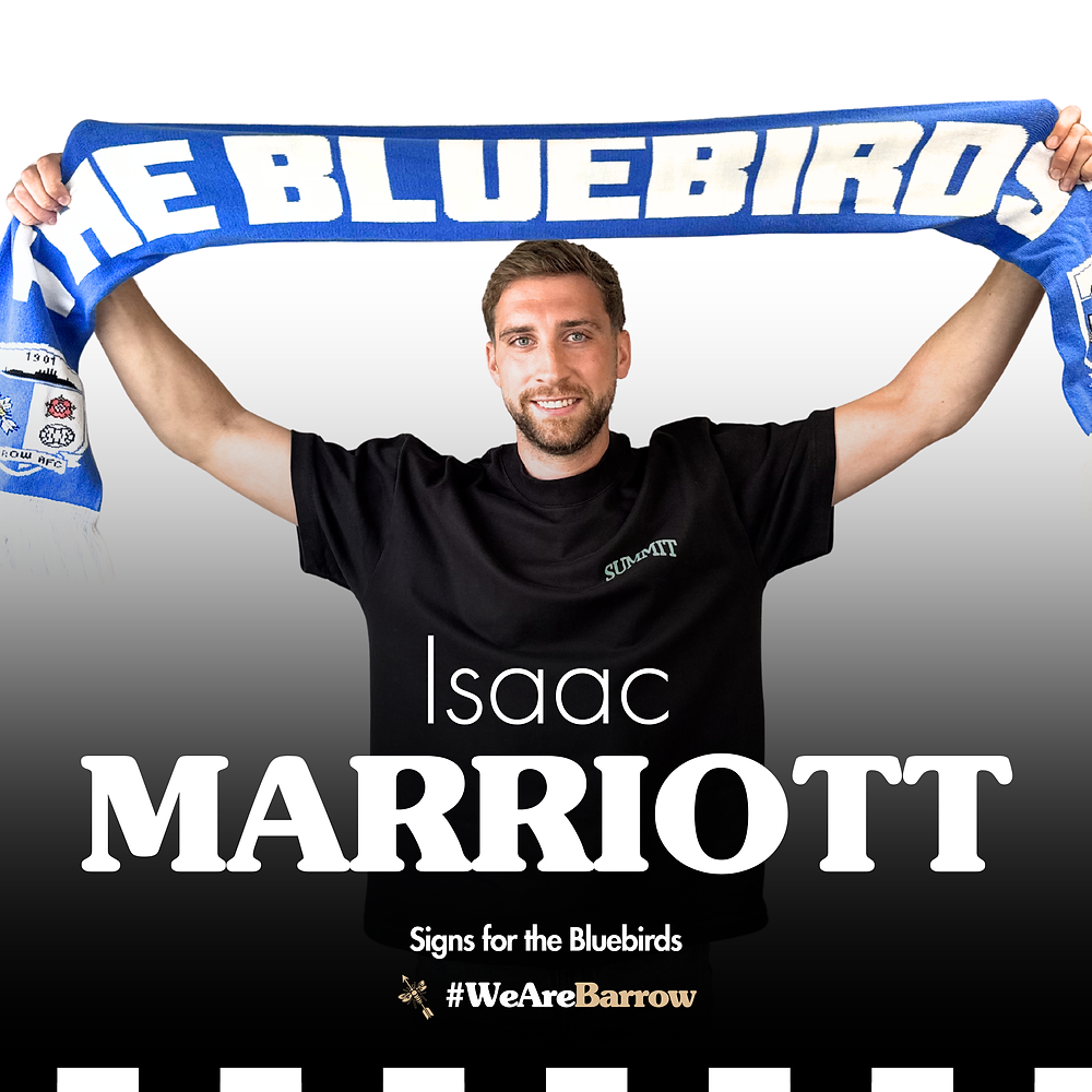 Isaac Marriott Signs for Barrow