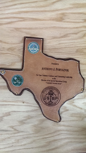 Texas Plaques | Muddy River Leather