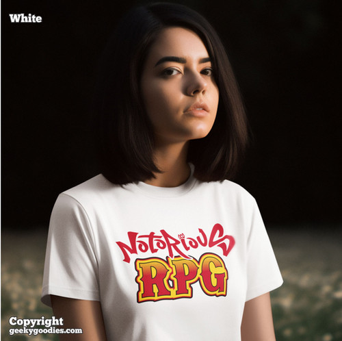 Notorious RPG Ladies T-shirts | Geeky Goodies