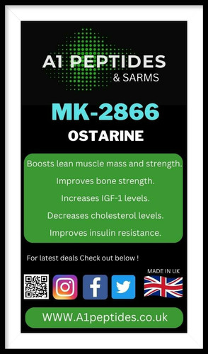 MK-2866 (Ostarine) 10mg (90 tablets per container) | A1 Peptides & Sarms