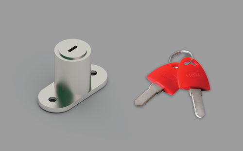 Fiamma Safe Door Barrel and Keys | Cara Motorhomes