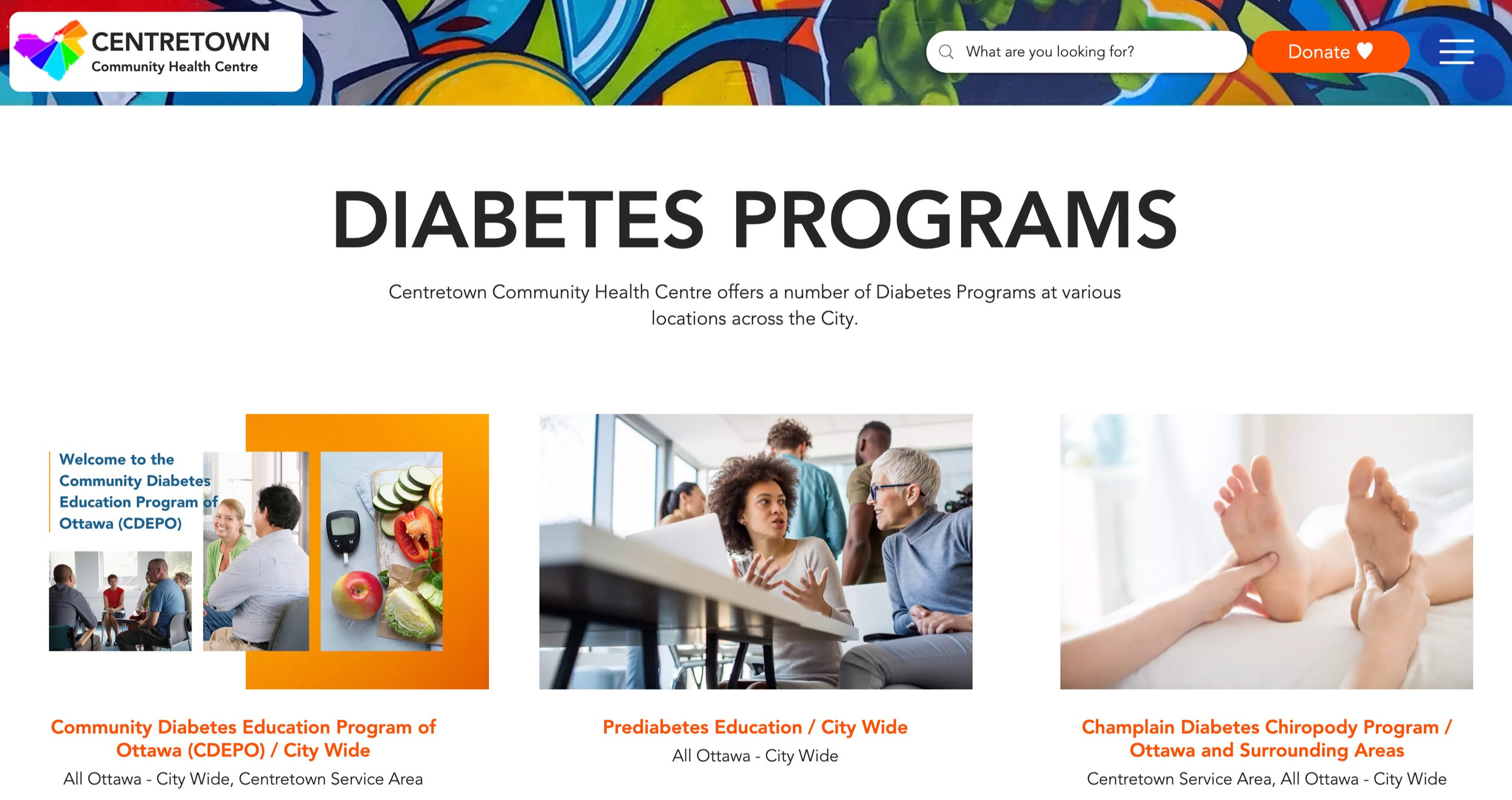DIABETES | Centretown Community Health Centre