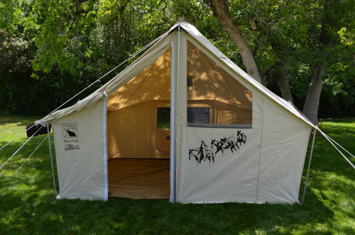 Drifter 2-Person Tent + Floor and Stove Package | Roamin Home