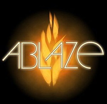ablaze - définition - What is
