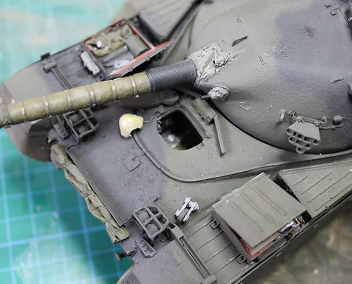 Chieftain Mantlet Cover - Option A | Newland Models