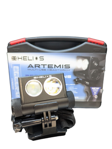 Helios Artemis Professional LED Head Torch - Extreme Brightness & Range